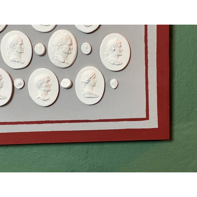 Architectural Grand Tour Revival Style Wall Hanging Panel With Roman ...