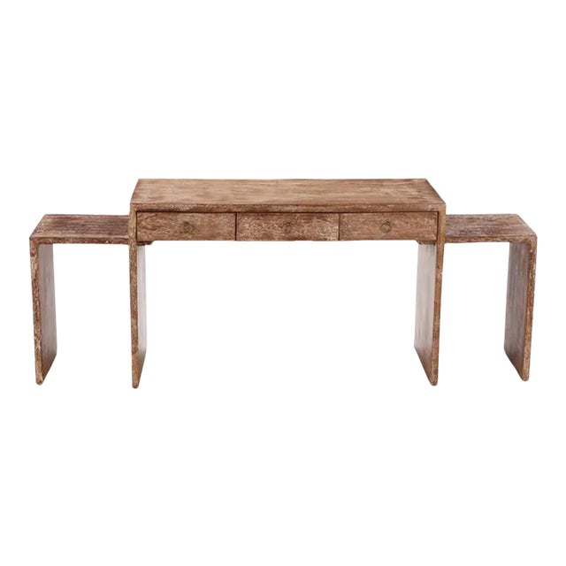 Cerused oak desk store