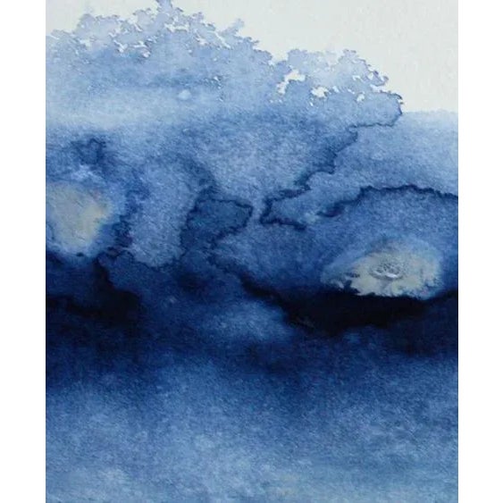 Contemporary "Arctic Chill I" Abstract Print | Chairish