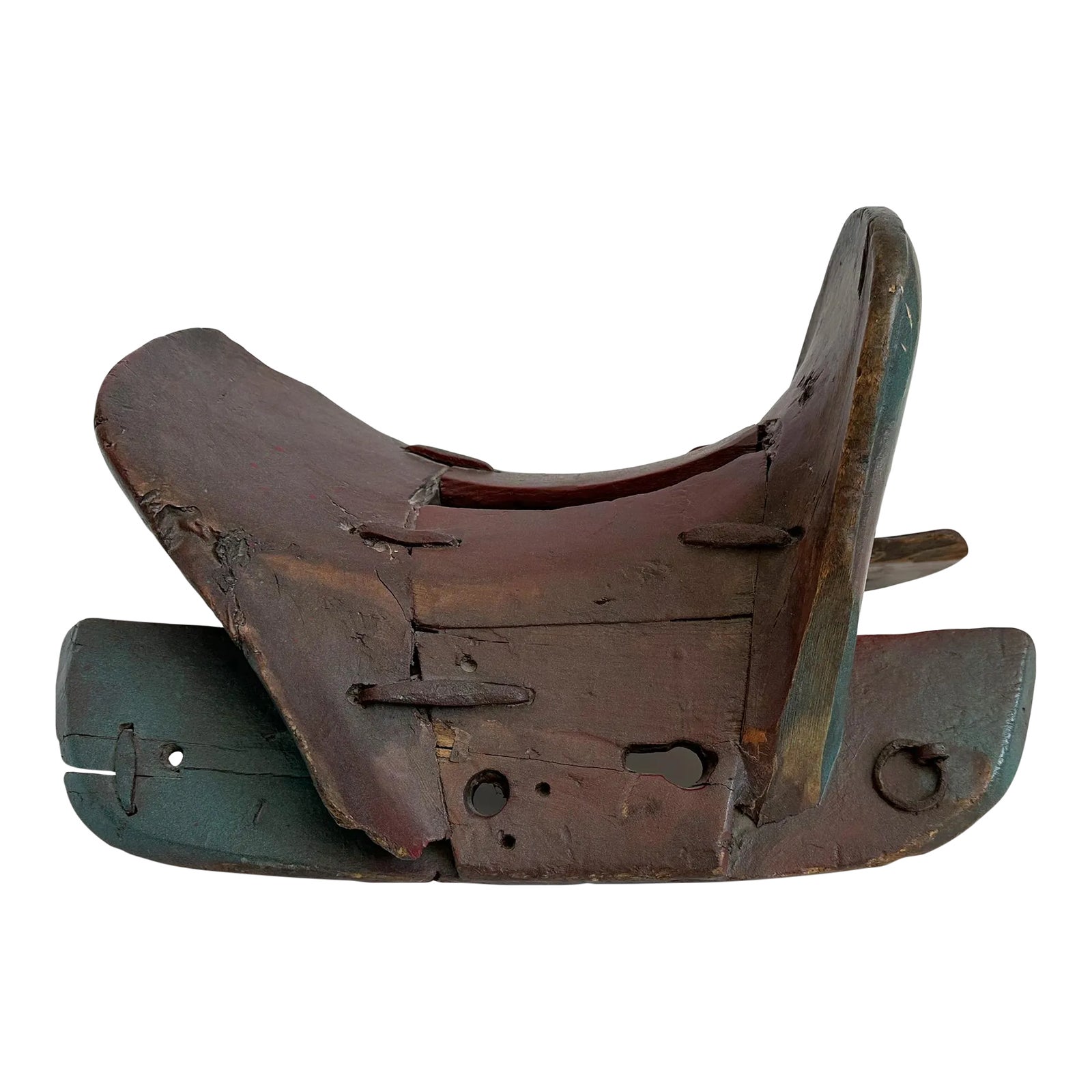 Antique Primitive Horse Saddle Southwestern Decor | Chairish