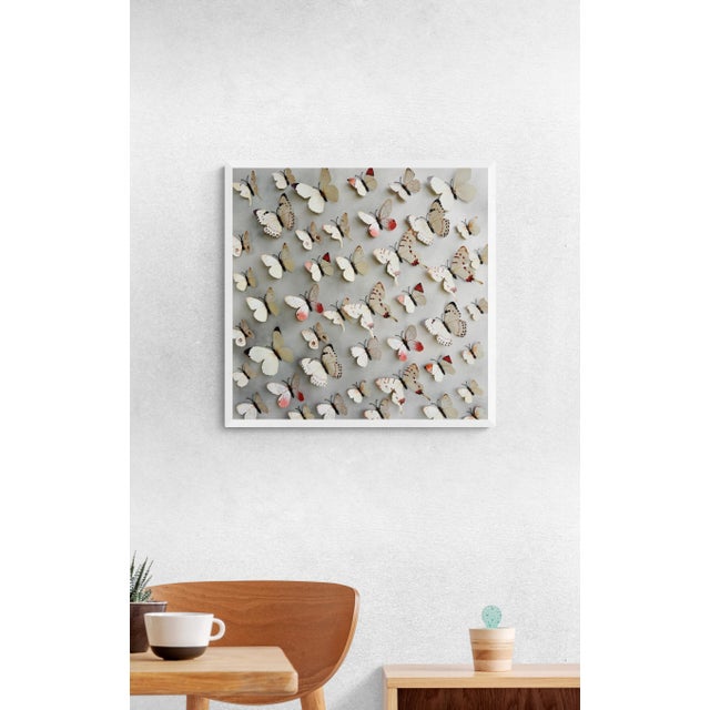 Sumit Mehndiratta, Butterfly Park 9, 2022, Mixed Media on Wood Panel | Chairish