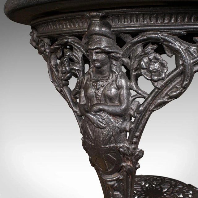 1850's Antique Britannia Table | Chairish