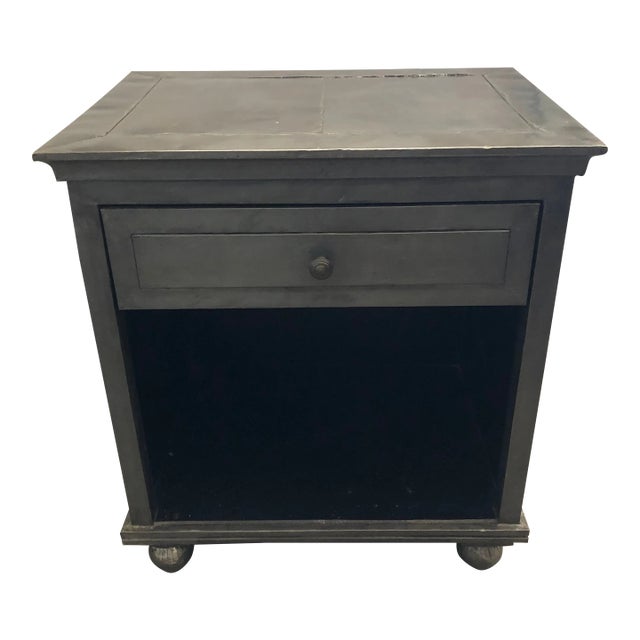 Restoration Hardware Annecy Open Night Stand | Chairish