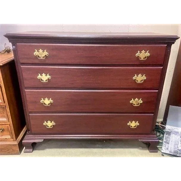 Kindel Grand Rapids Furniture Vintage Solid Mahogany Georgian Dresser ...