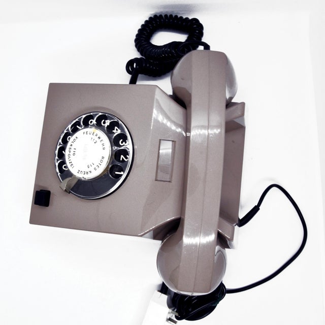 Landline Telephone Veb Variant Type 501-00322, Germany 1982 | Chairish