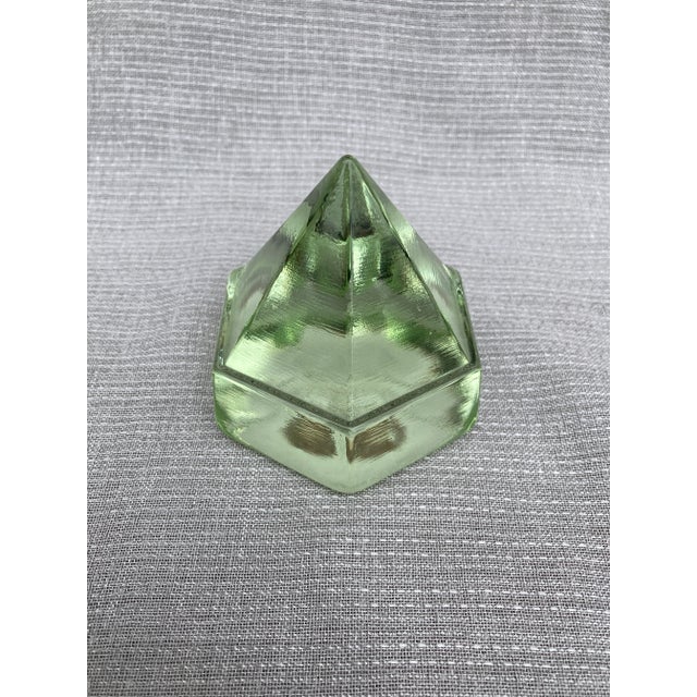 Mid Century Glass Deck Prism | Chairish