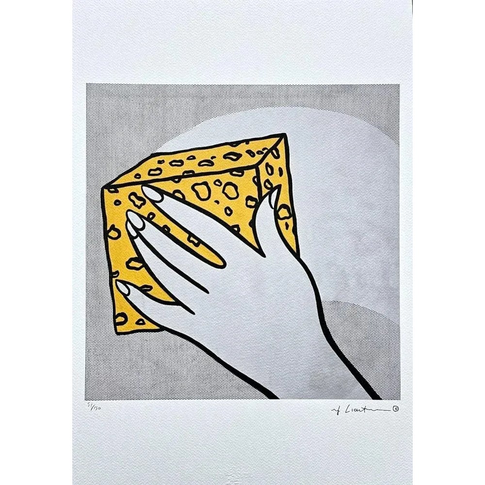 After Roy Lichtenstein, "Sponge Ii", 1990s, Silk-Screen | Chairish