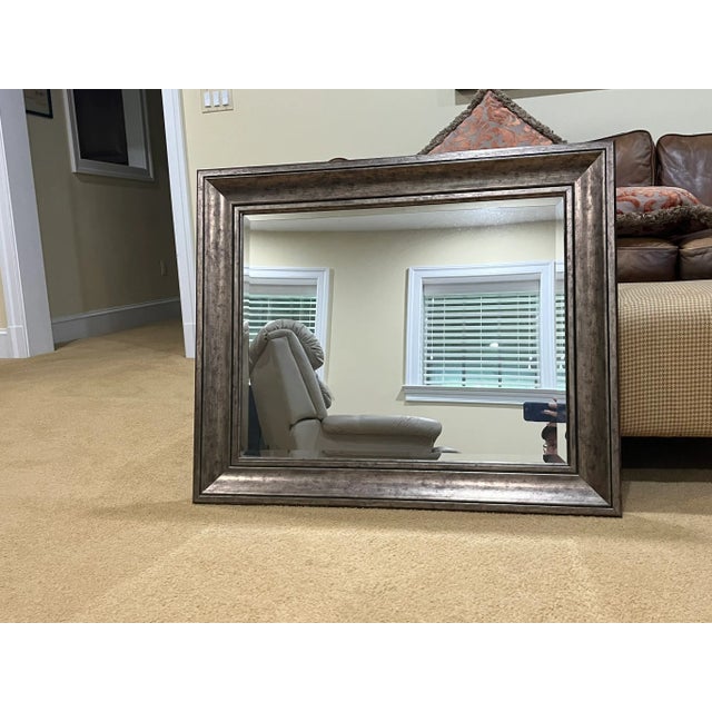 1990s Framed Wall Mirror | Chairish
