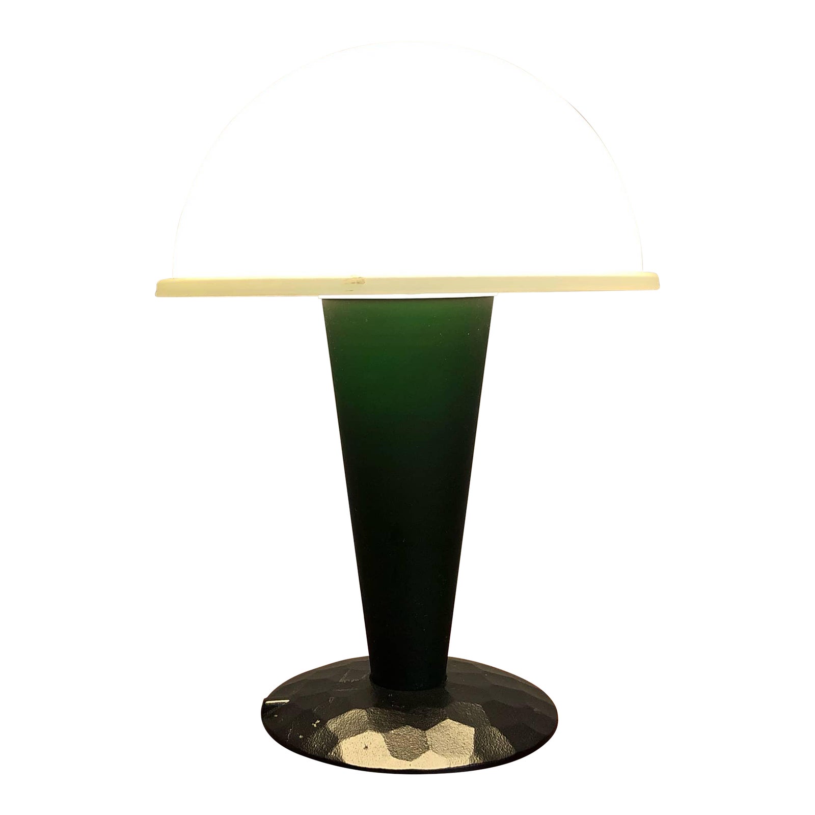 Ron Rezek Dome Shade Table Lamp | Chairish