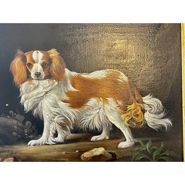 Portrait of a King Charles Spaniel After George Stubs | Chairish
