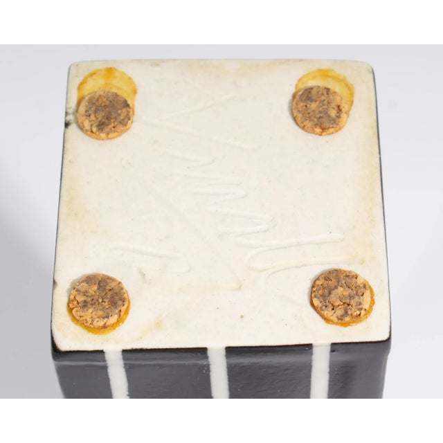 1992 Postmodern Ceramic Vase Signed by Michael Duvall | Chairish