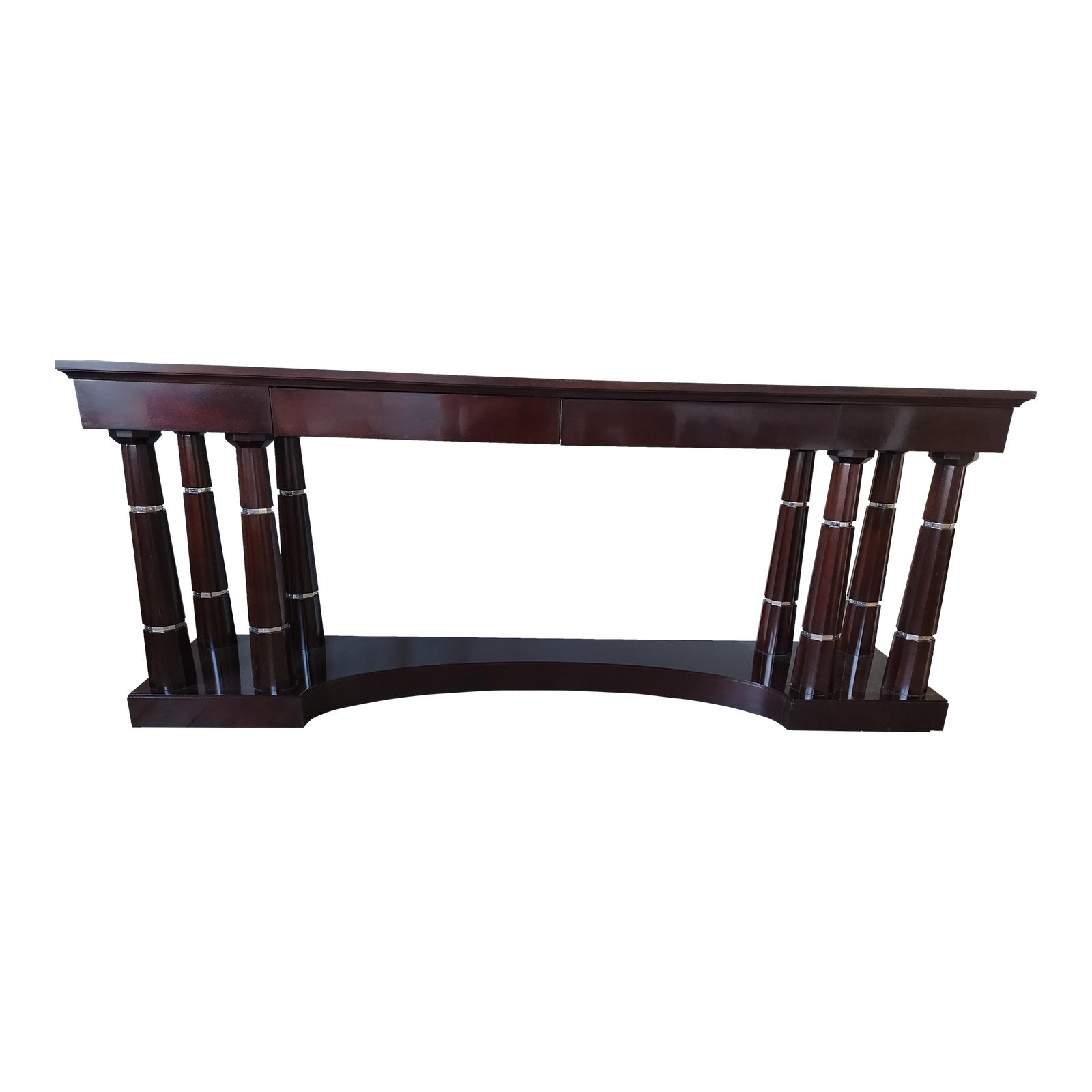 Baker's Column Console From the Thomas Pheasant Collection | Chairish