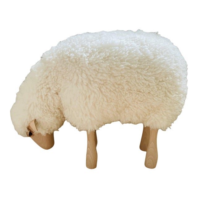 Wooden sheep stool store
