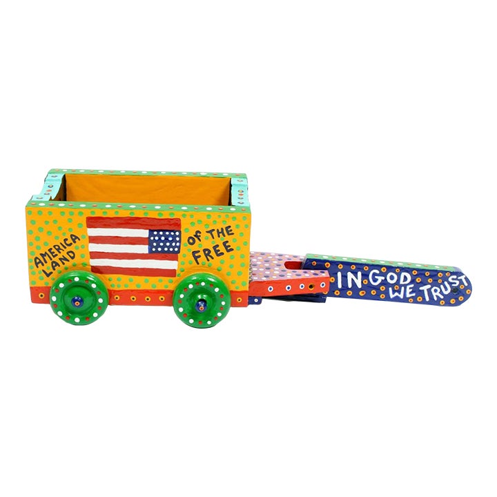 James C. Litz Freedom Wagon, 1980's | Chairish