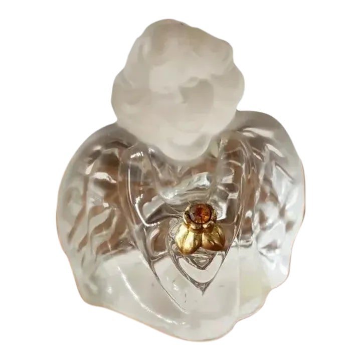 1980s Fenton Glass Angel Figurine With Birthstone | Chairish