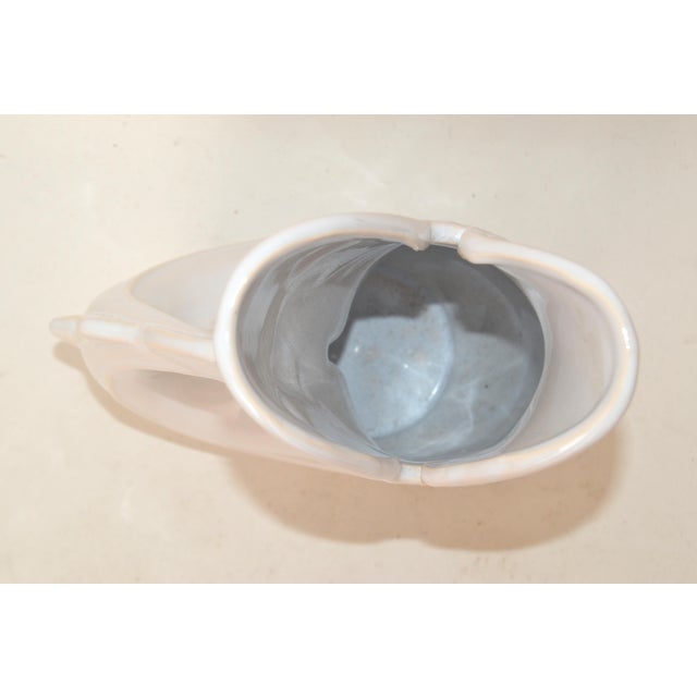 Gurgling Cod White Ceramic Pitcher Boston Shreve Cump & Low Company ...