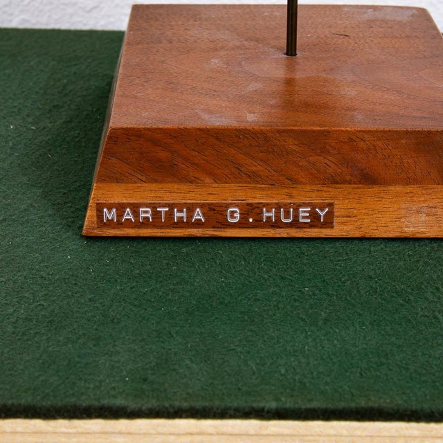 Mid Century Modern Stone Sculpture Ram Martha G Huey Aries Statue ...