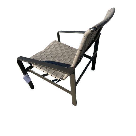 Brown Jordan Softscape Strap Stacking Lounge Chair | Chairish