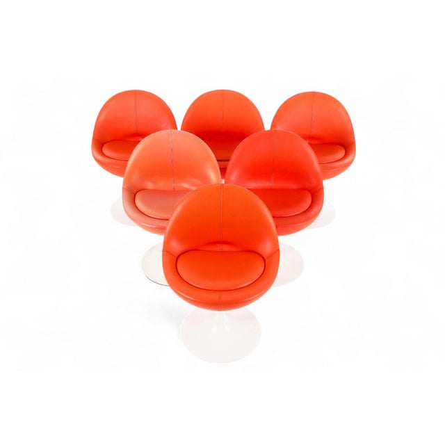 Space Age "Venus" Dining Set of 7 by Borje Johanson | Chairish