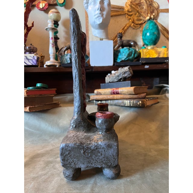 Brutalist Ritualistic Pagan Small Altar Totem Piece of Horned Deity ...