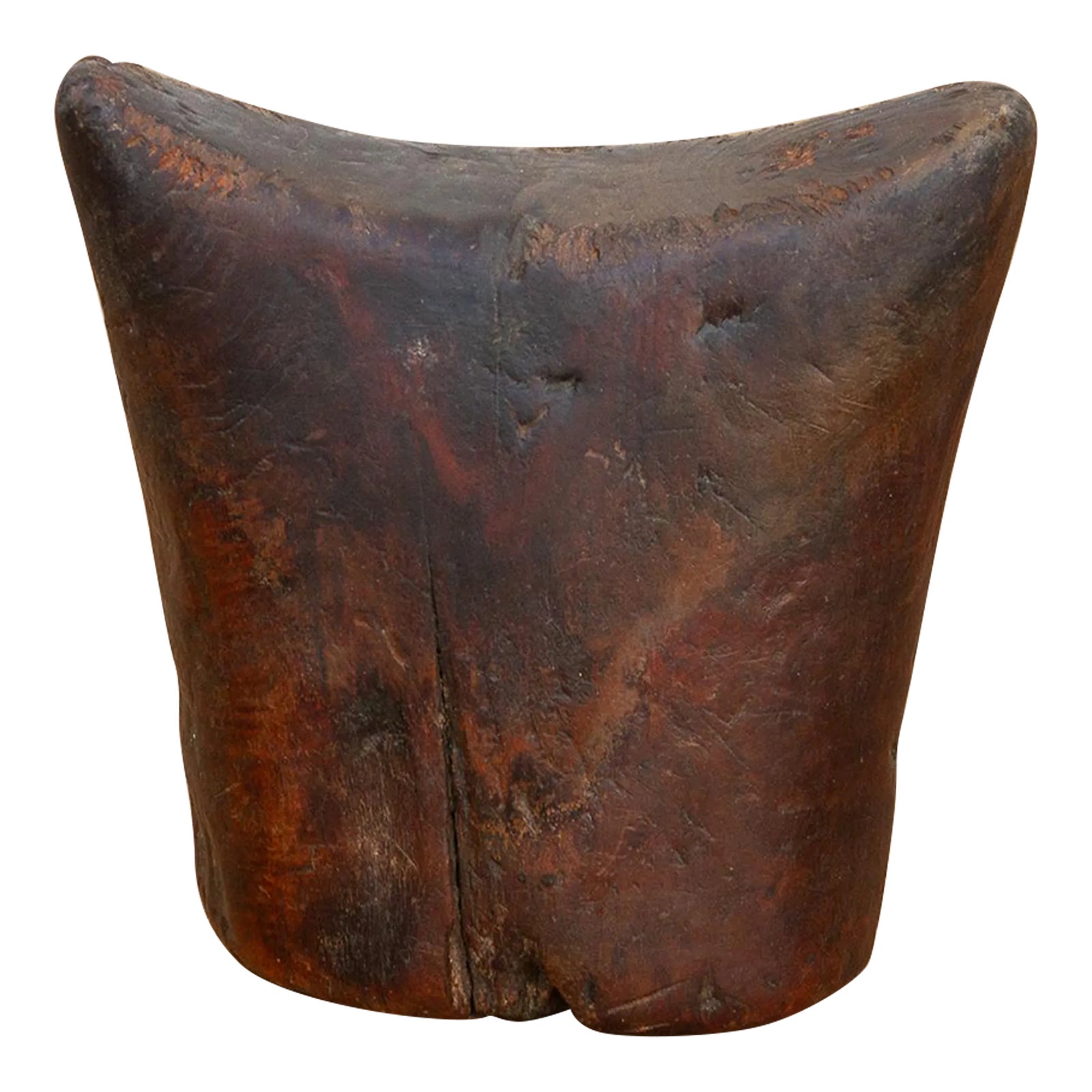 Small Ancient African Headrest | Chairish