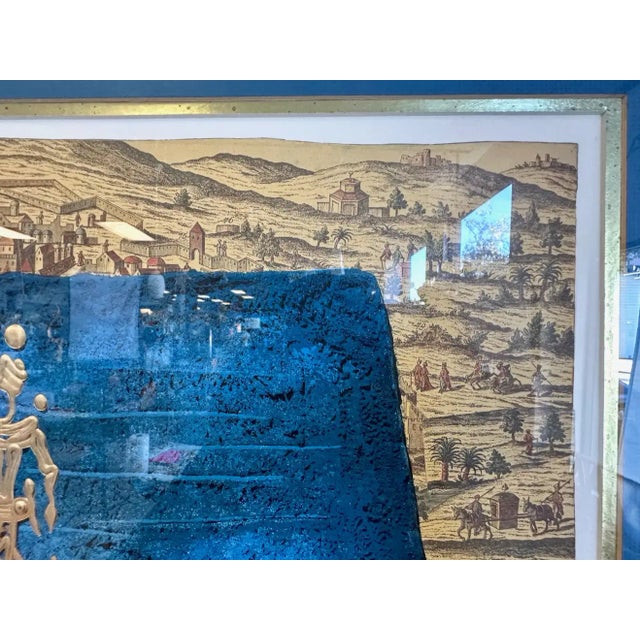 Moshe Castel, “Kings of Jerusalem”, Gold Embossed Serigraph, Signed ...