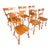 Betty Draper 'Mad Men' Maple Breakfast Room Chairs by Willett Furniture ...