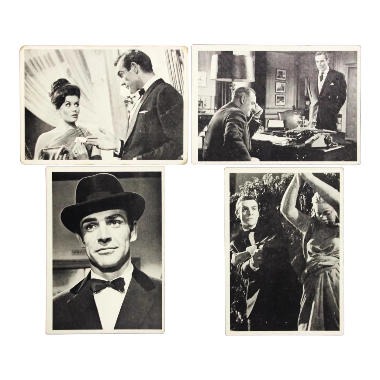 James Bond Secret Agent 007 Trading Cards (49 Card Set) | Chairish