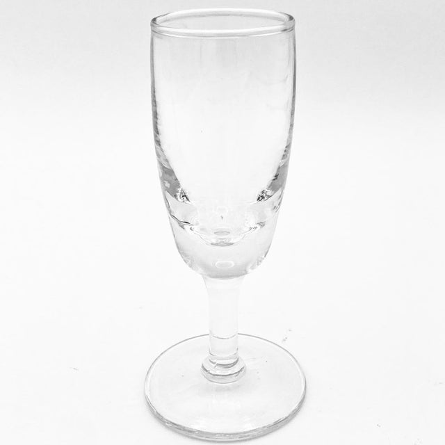 Mid 20th Century Classic Mini Champagne Flutes - Set of 7 | Chairish