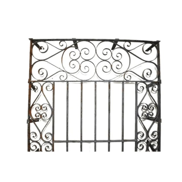 Antique Spanish Cast Iron Fence | Chairish