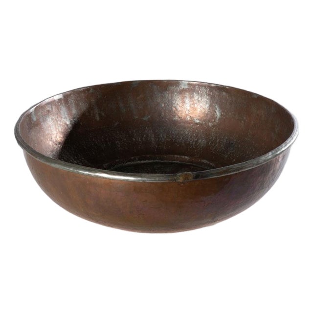 Hammered Copper Bowl | Chairish