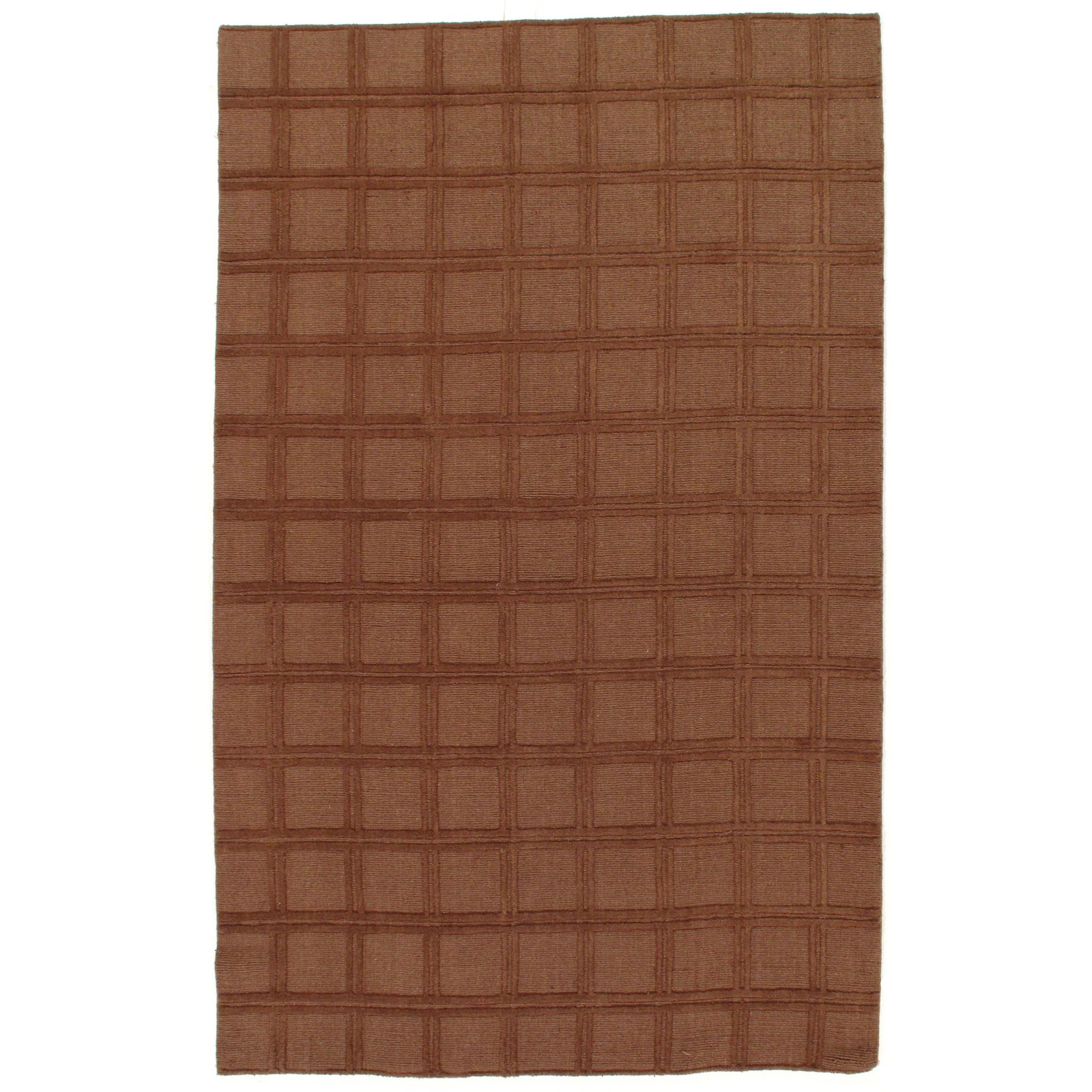 Pasargad Modern Windowpane Rug - 5′ × 8′ | Chairish