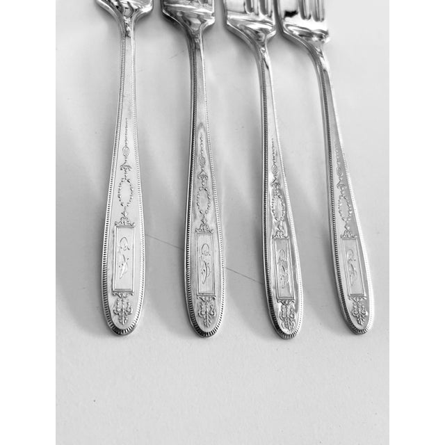 1920's Community Silver Plate"Grosvenor" Pattern Fish Forks “g ...