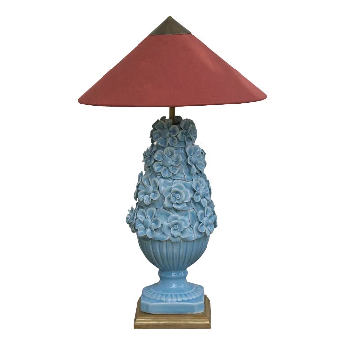 Manises Flora Lamp by Can Betelgeuse Studio | Chairish