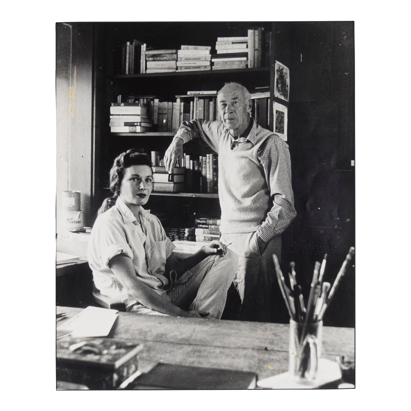 Henry Miller and Eve Miller on Partington Ridge - 1954 Original ...