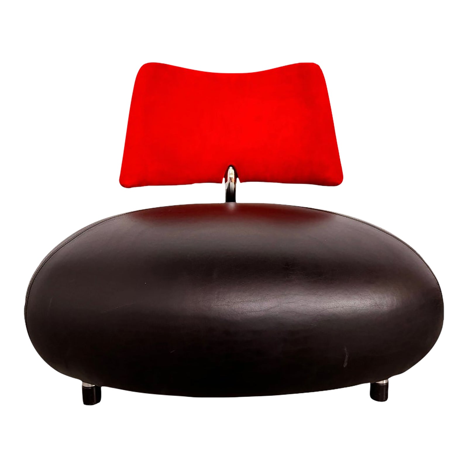 1980s The Leolux Pallone Lounge Chair by Roy De Scheemaker | Chairish