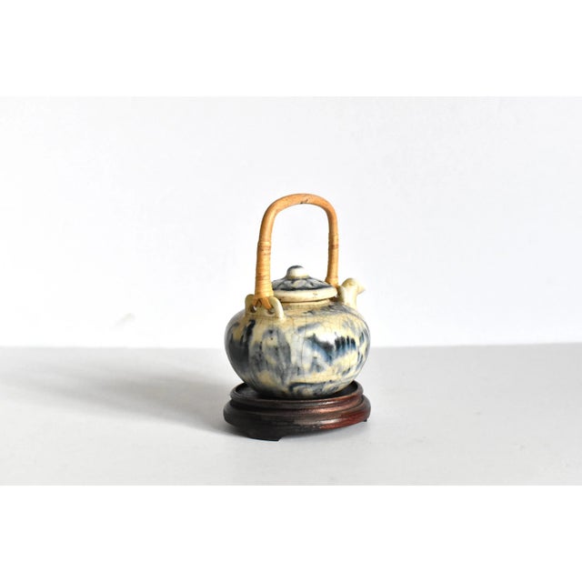 Early 20th Century Ming Hoi an Hoard Style Teapot | Chairish