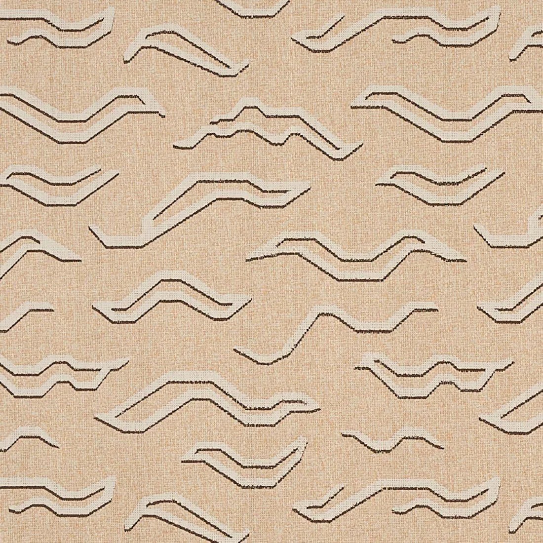 Schumacher Kata Paperweave Wallpaper in Oatmeal - 8 Yards | Chairish