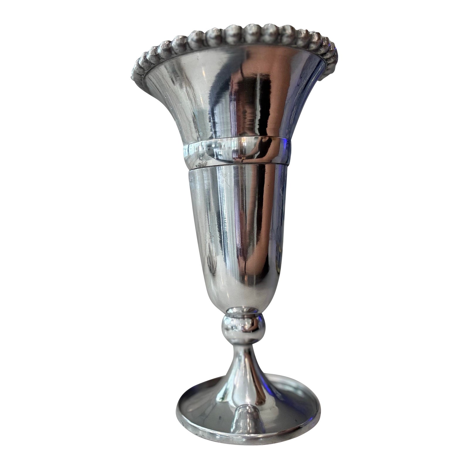 Early 20th Century Mariposa Style Flower Vase | Chairish