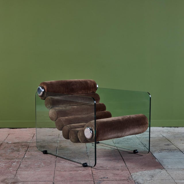 Fabio Lenci 'Hyaline' Lounge Chair for Stendig | Chairish