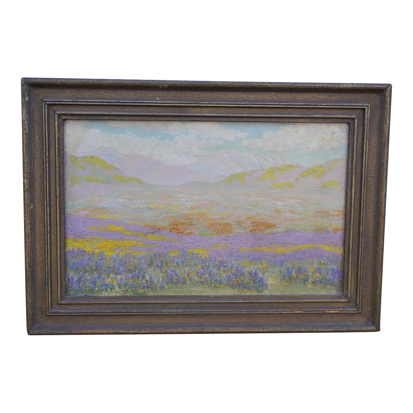 19th Century Charles Wesley Nicholson Antelope Valley Poppy Bloom ...