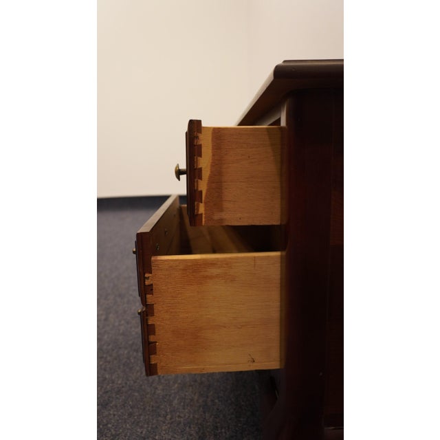 Bassett Furniture Solid Cherry Traditional Queen Anne 26" Two Drawer ...