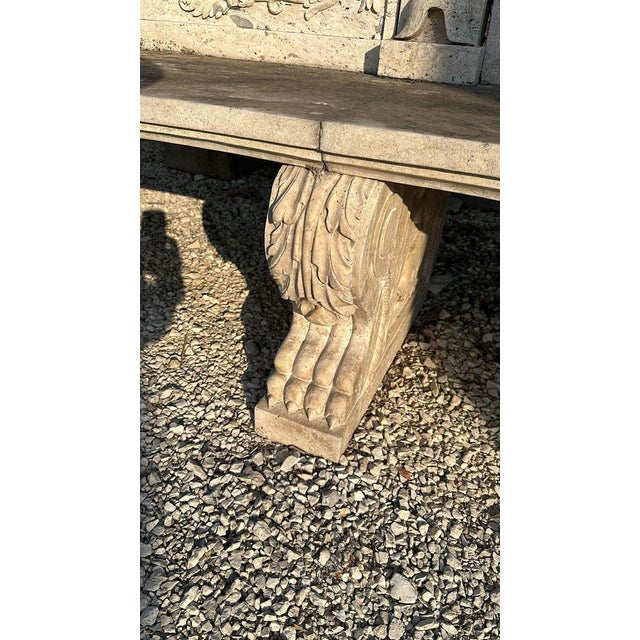 Italian Marble Bench, 1950s | Chairish