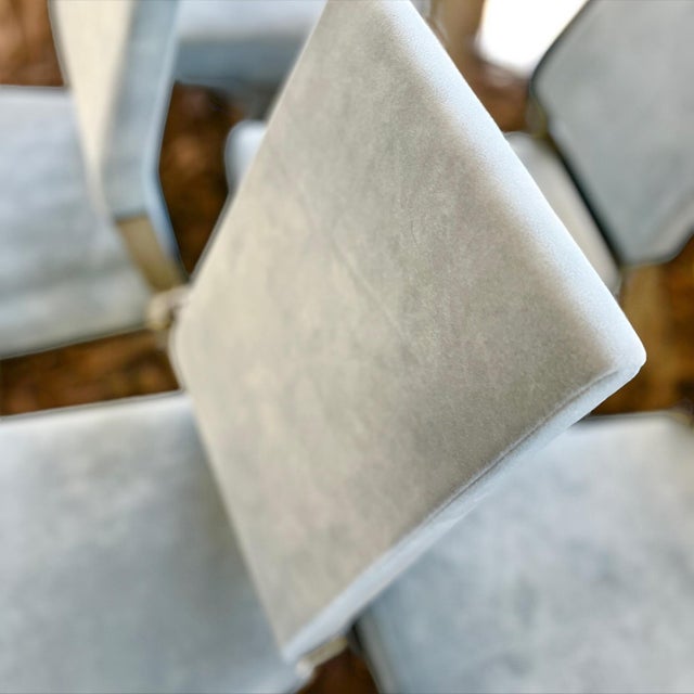 Contemporary Elite Modern Vivian Shambray Dining Side Chairs- Set of 6 ...