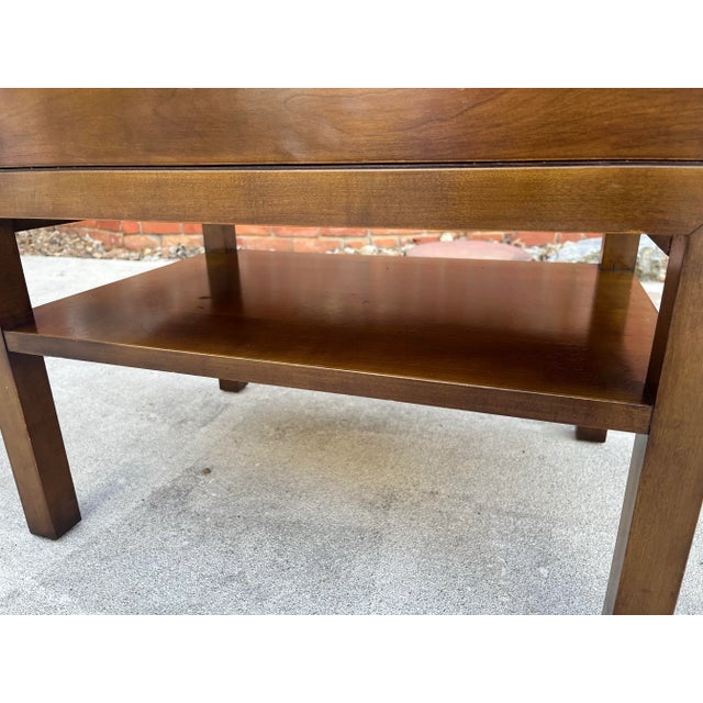 1950s Bengar by Drexel Mid Century Modern Cherry Nightstand | Chairish