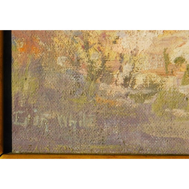 Early 20th Century Edith White Early Ca Artist, Oil Painting, Framed ...