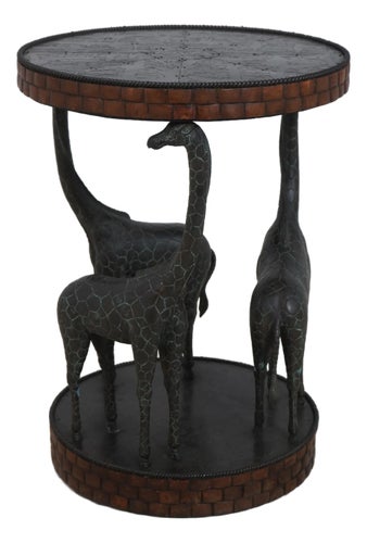 giraffe side table