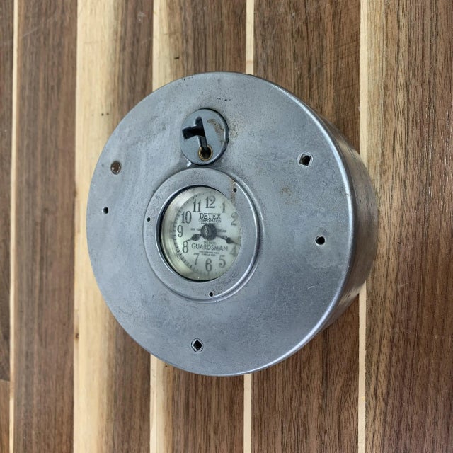 Vintage Detex Corp. Guardsman Watch Clock | Chairish