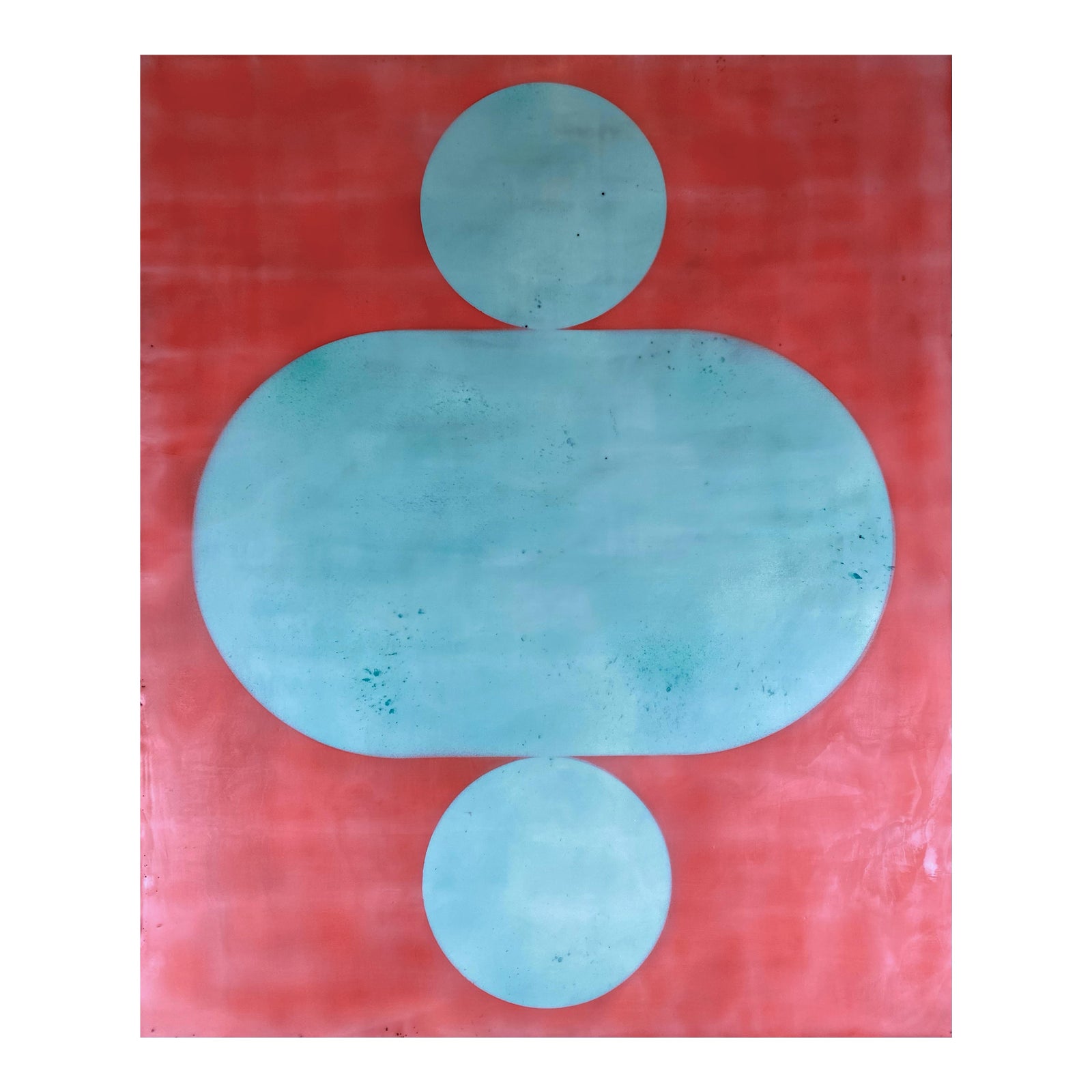 Original Encaustic Mixed Media Painting by Gina Cochran - "Miss Scarlet ...