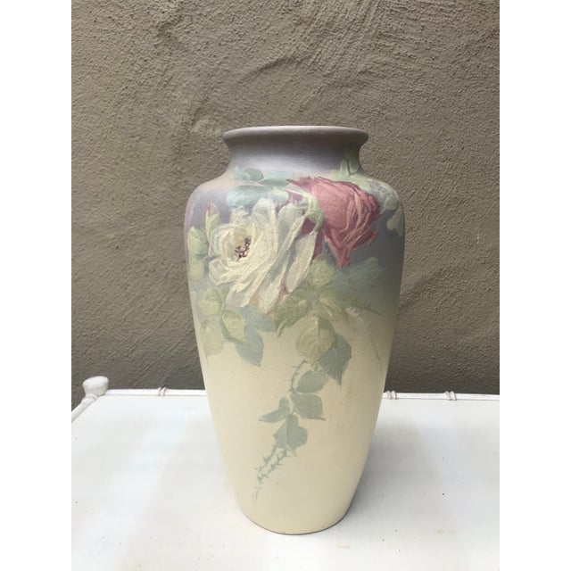 Large Weller Hudson Vase | Chairish